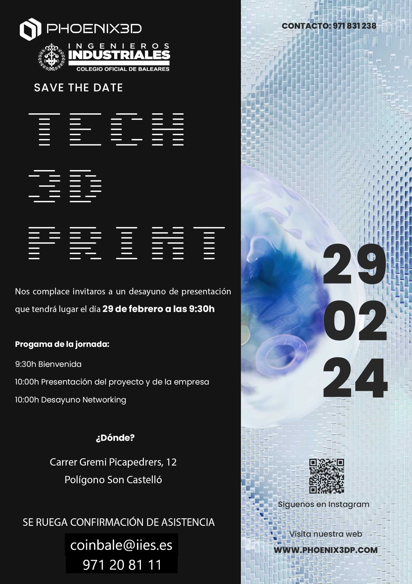 Visita guiada a las instalaciones de Phoenix3D, especialistas en impresión 3D a nivel Industrial ...